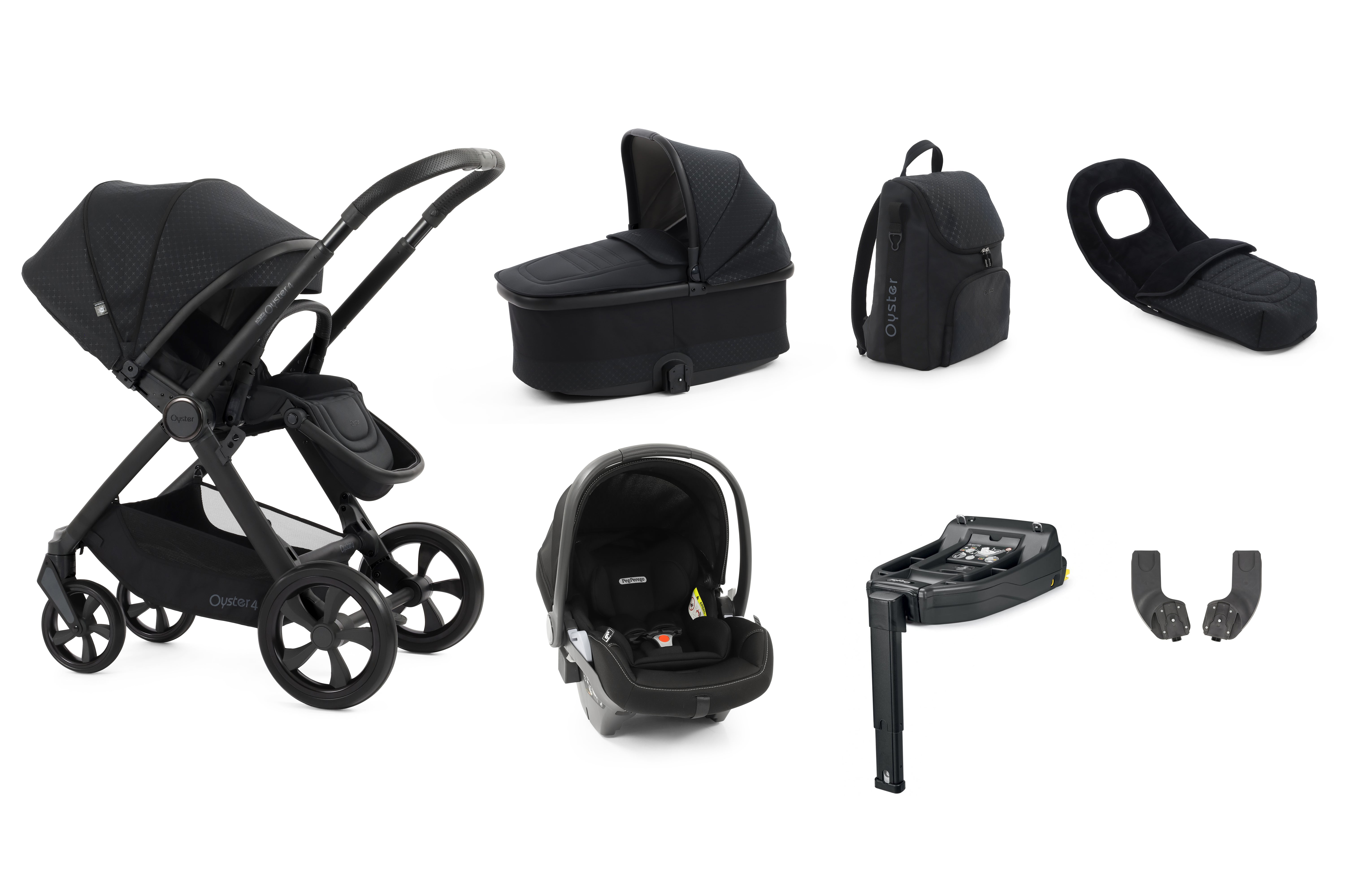 Babystyle Oyster 4 Luxury Pebble 360 Pro2 Bundle - Raven – Baby Nest