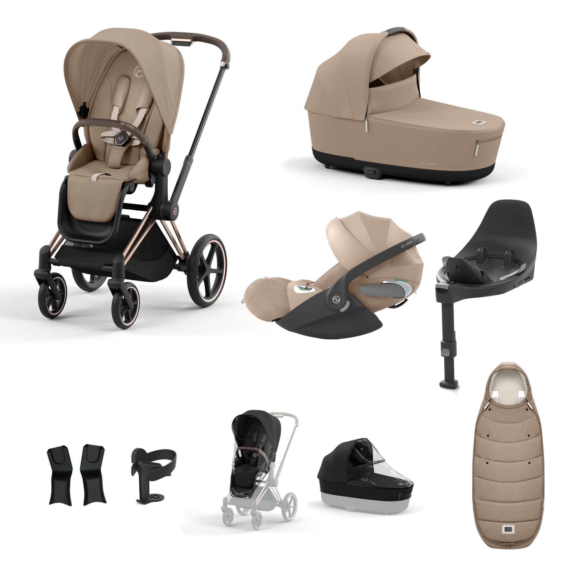 Cybex Priam Bundle - Cozy Beige – Baby Nest