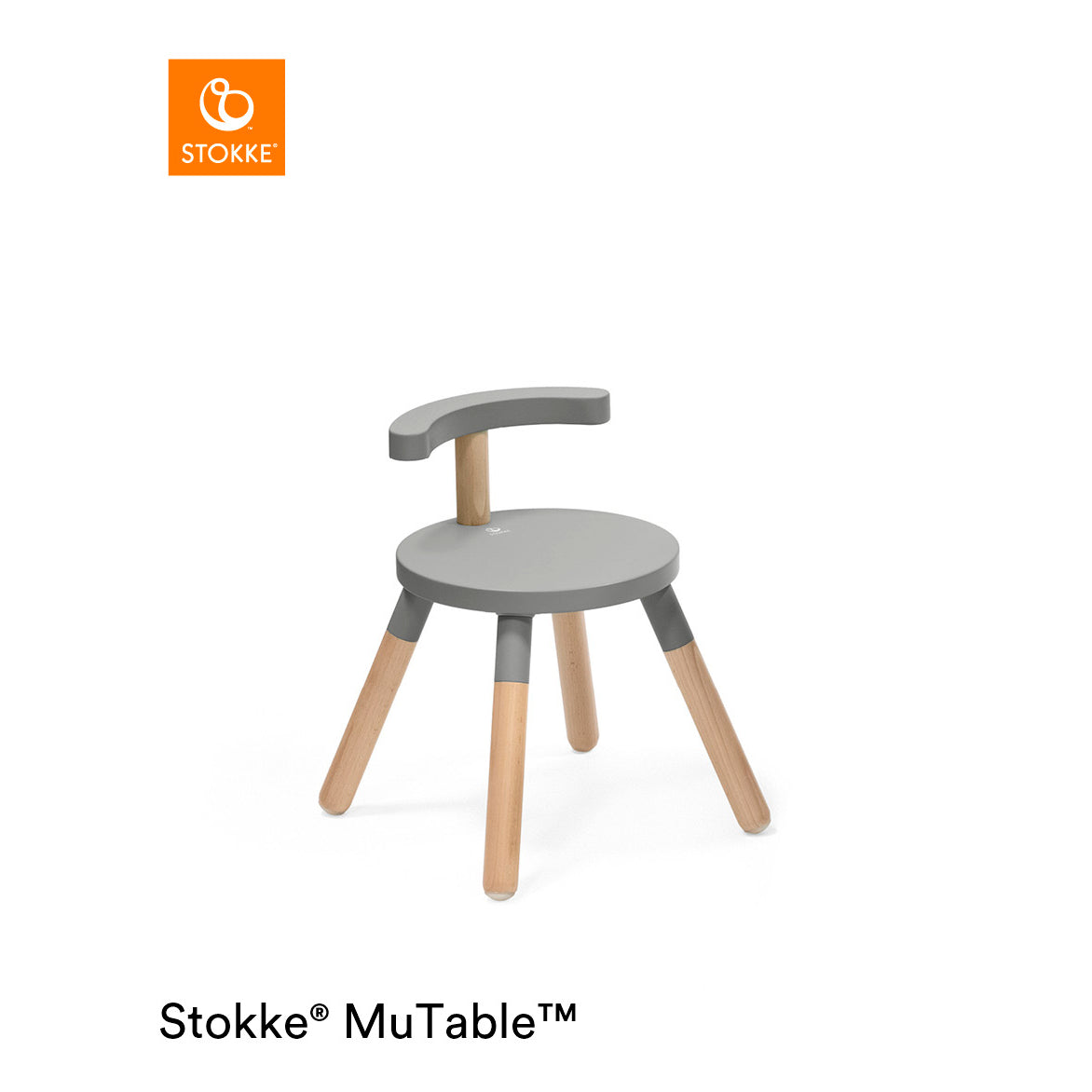 Stokke MuTable Chair V2 - Storm Grey – Baby Nest