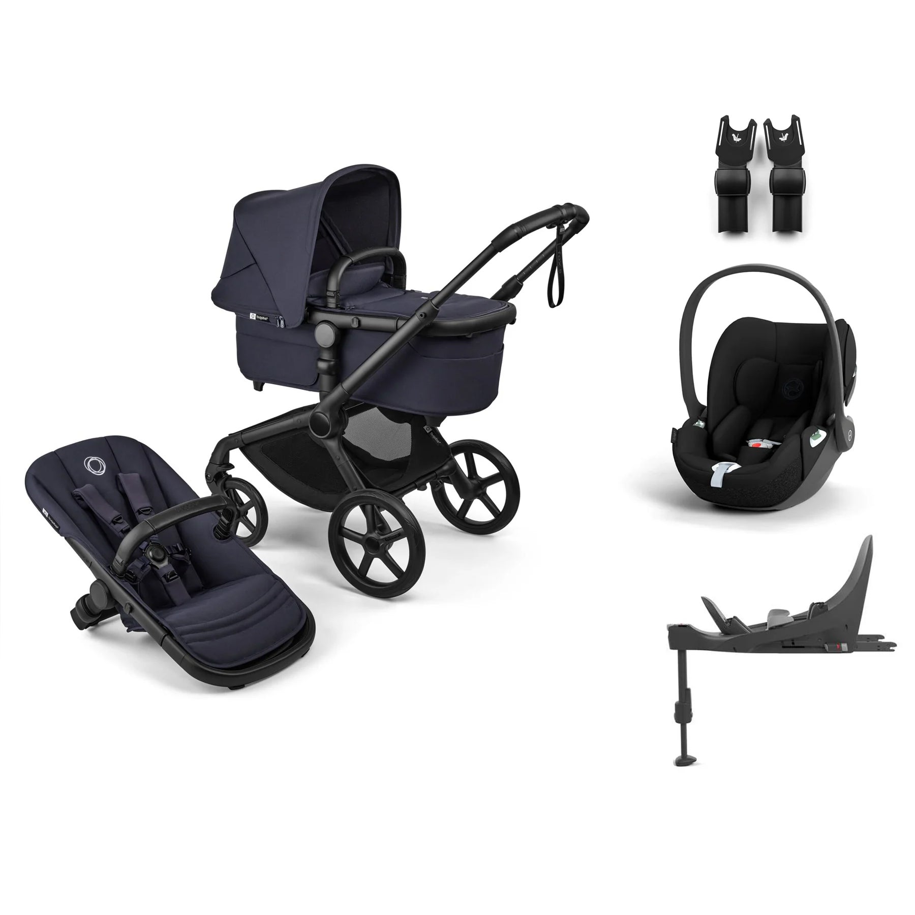 Bugaboo Fox 5 Renew Cloud T Bundle - Deep Indigo – Baby Nest